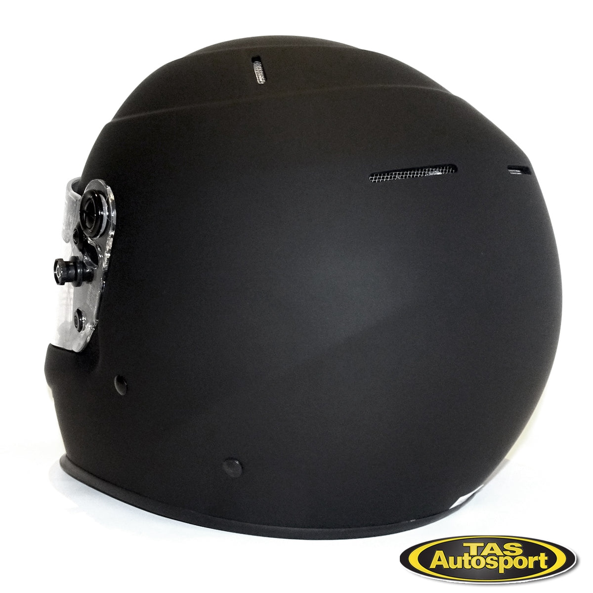 Racelid DF-X Matt Black Car Racing Helmet – Tas Autosport