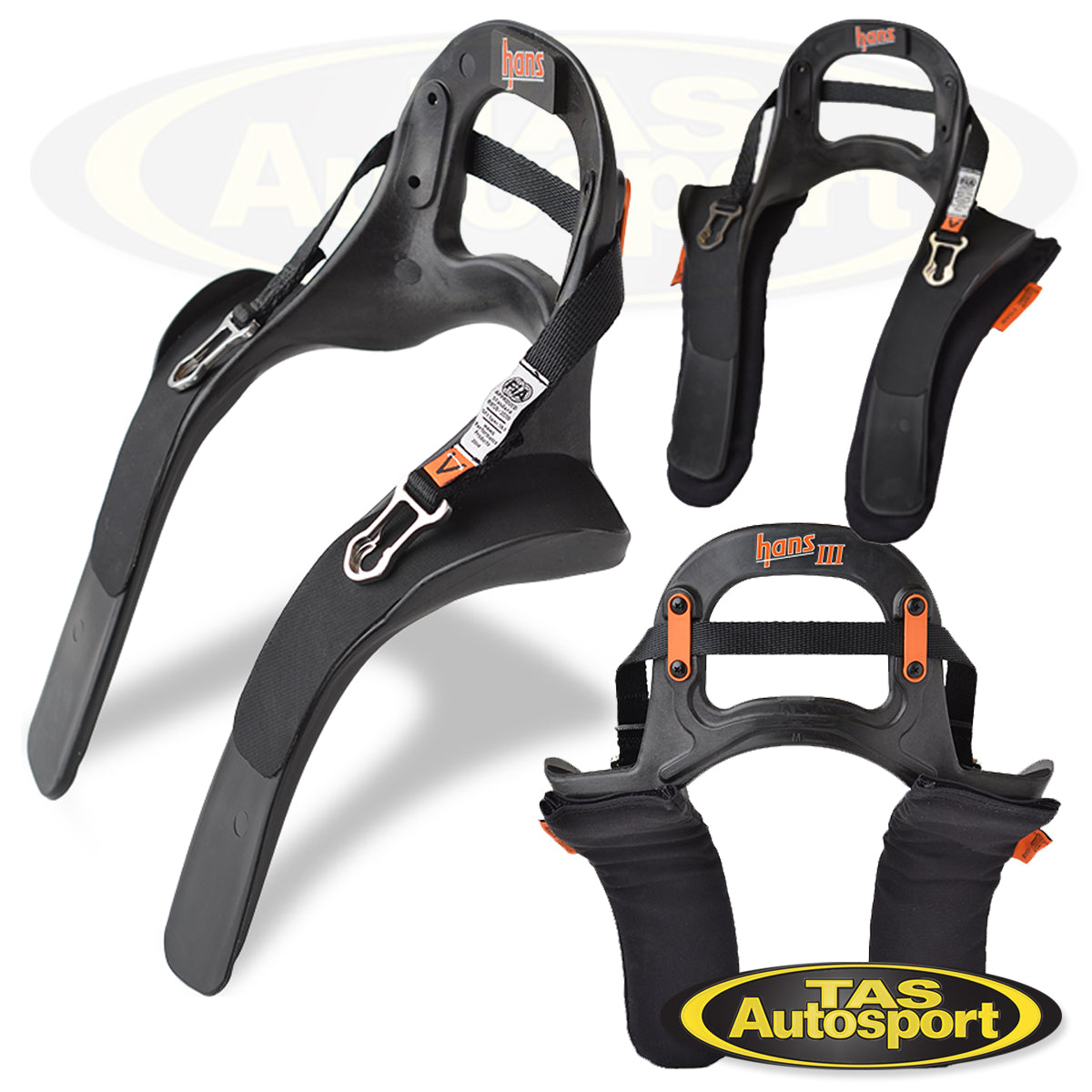 Racelid Turismo Helmet & HANS device Package – Tas Autosport