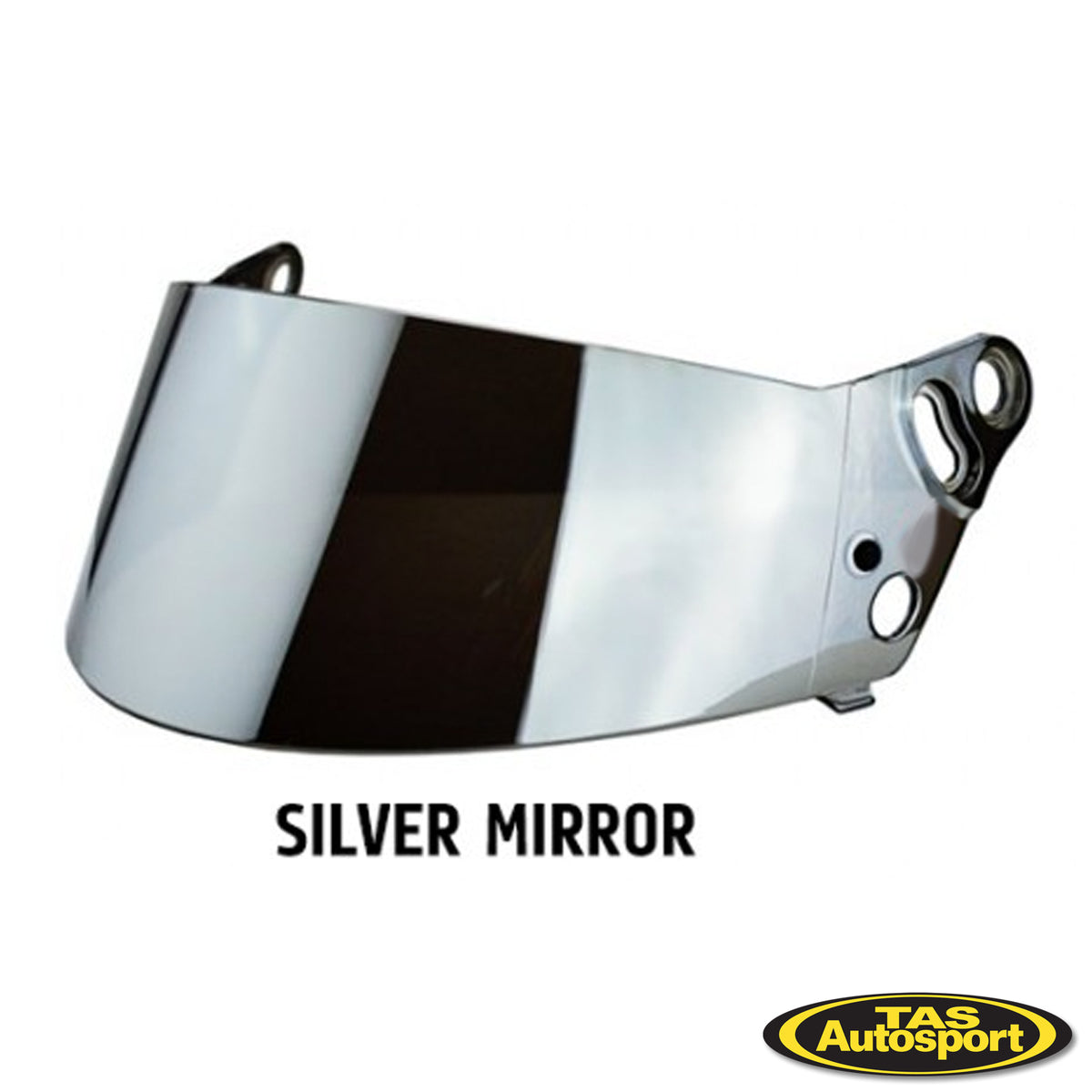 Racelid Turismo Silver Mirrored Visor – Tas Autosport